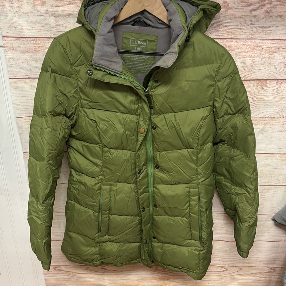 Ll Bean Puffer Long Jacket - Gem